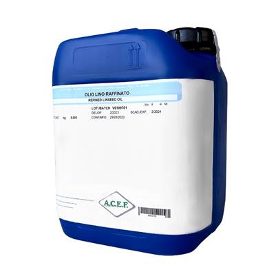 OLIO DI LINO RAFFINATO - 5 KG